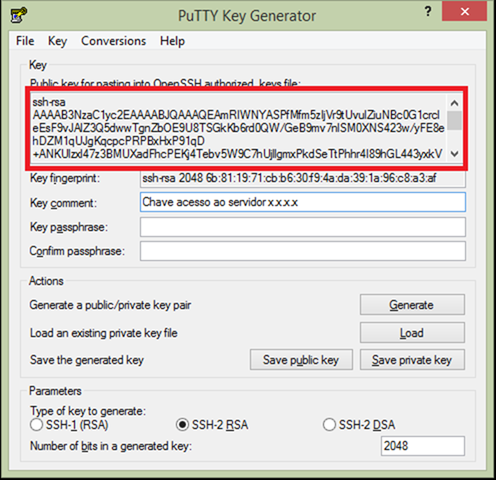 Gerar chave acesso a servidor remoto RSA/DSA – (Putty e PuttyGen) - www ...