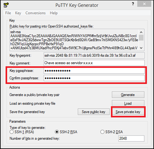 Gerar chave acesso a servidor remoto RSA/DSA – (Putty e PuttyGen) - www ...
